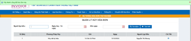 Hướng dẫn tạo dải hóa đơn VNPT Invoice năm 2025, và hủy dãy hóa đơn năm ...